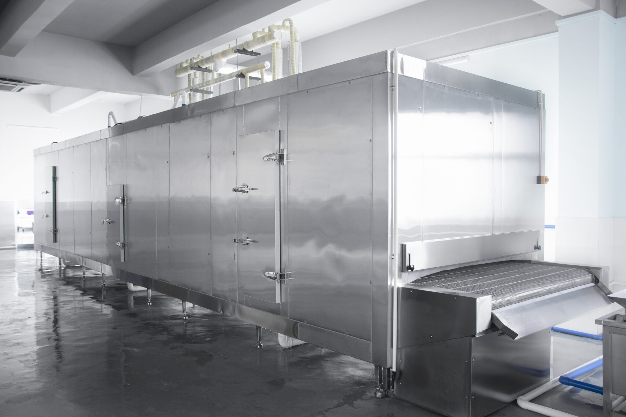 Tunnel Quick Freezer - Overall refrigeration solutions for food ...